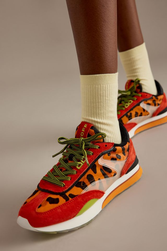 HOFF Art Orange Trainers | Anthropologie UK