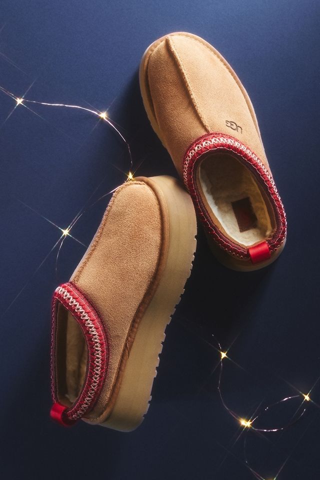 UGG Tazz Suede Platform Slippers | Anthropologie UK