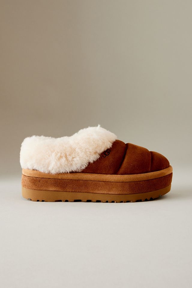 UGG Tazzlita Suede Platform Slippers | Anthropologie UK
