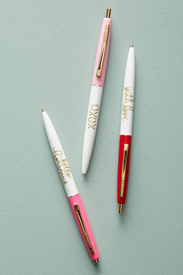 Sealed With A Bloom Pen Set | Anthropologie