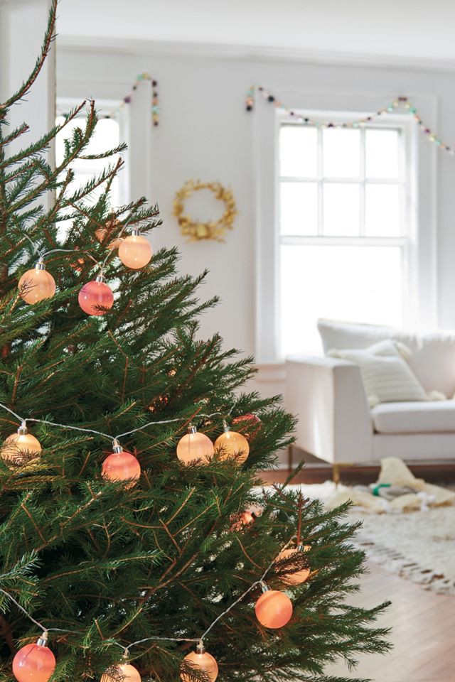 Pink Glass String Lights | Anthropologie