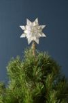 Capiz Star Light-Up Tree Topper | Anthropologie