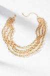 Braided Chains Collar Necklace | Anthropologie