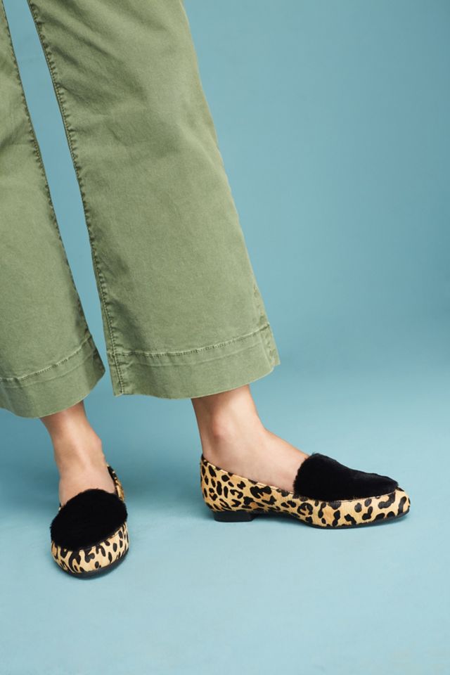 AoverA Maya Leopard Loafers | Anthropologie