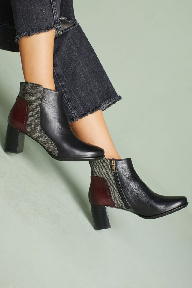 Kupuri Eva Colorblock Booties | Anthropologie