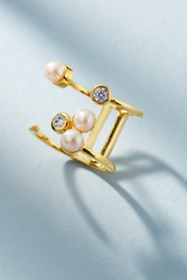 Trio Twist Ring | Anthropologie