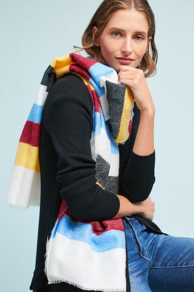 Preppy Striped Scarf | Anthropologie