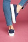 J/Slides Arpel Shearling-Lined Sneakers | Anthropologie