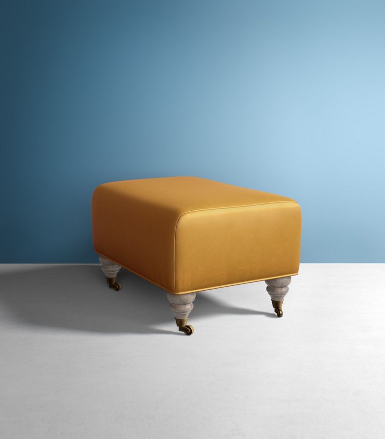 Willoughby Ottoman | AnthroLiving