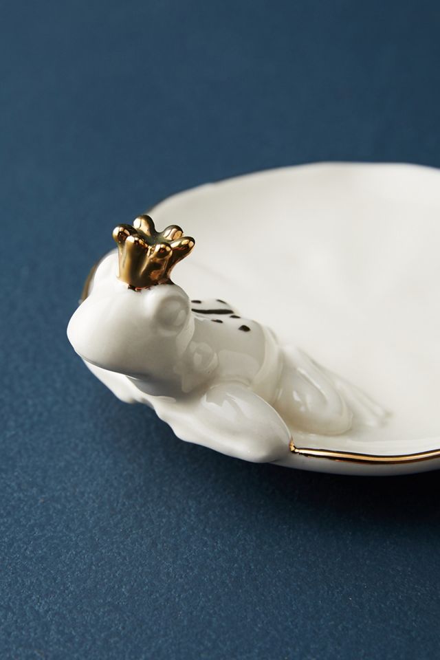 Frog Prince Trinket Dish | AnthroLiving