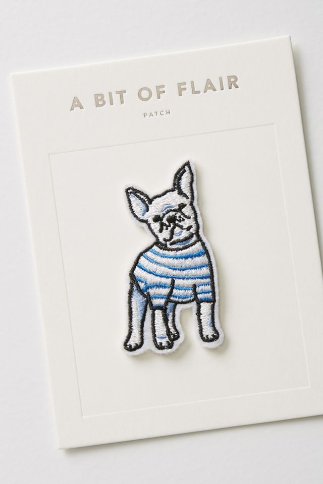 Frenchie Sticker Patch | Anthropologie