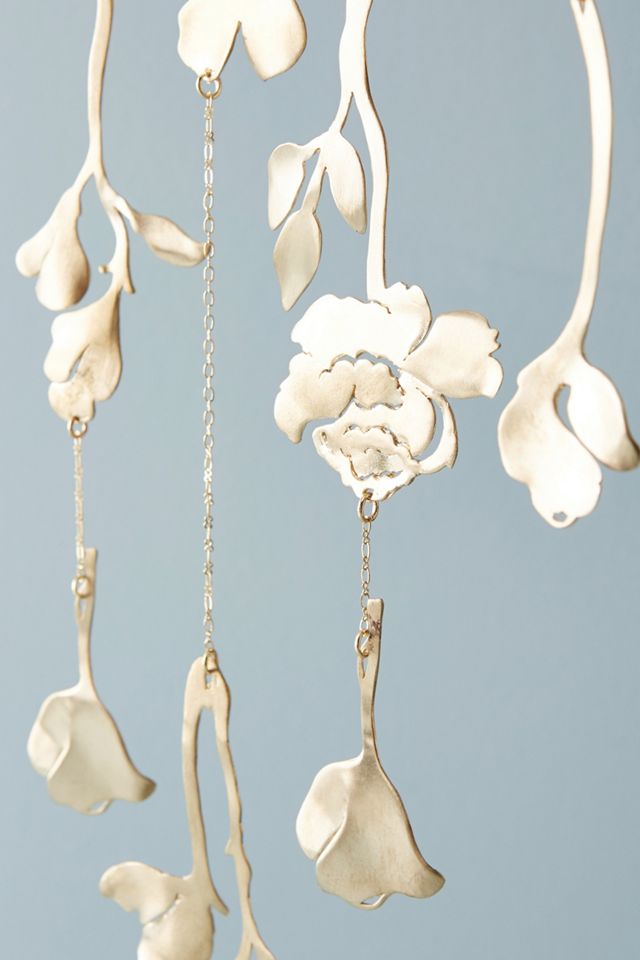 Hanging Floral Chimes | Anthropologie