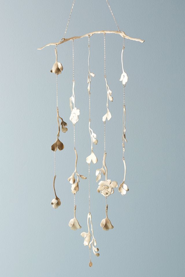 Hanging Floral Chimes | Anthropologie