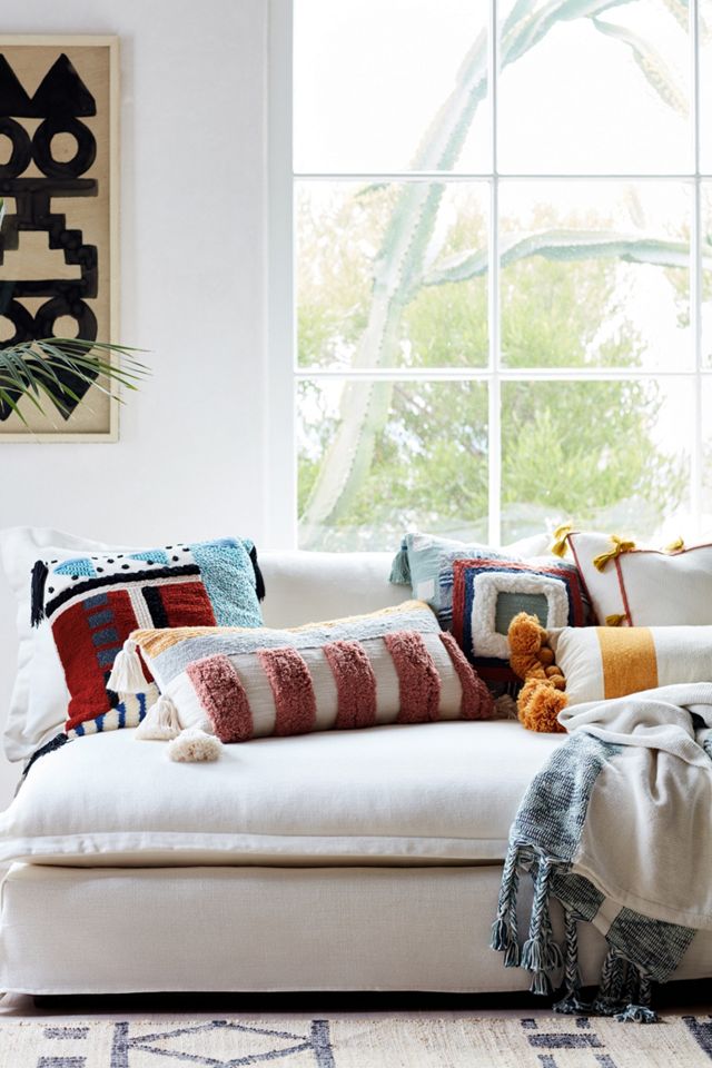 Embellished Shape Study Cushion | Anthropologie UK