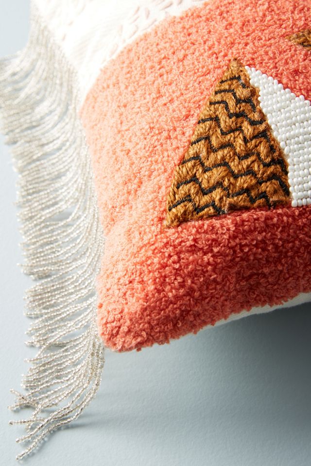Embellished Shape Study Cushion | Anthropologie UK