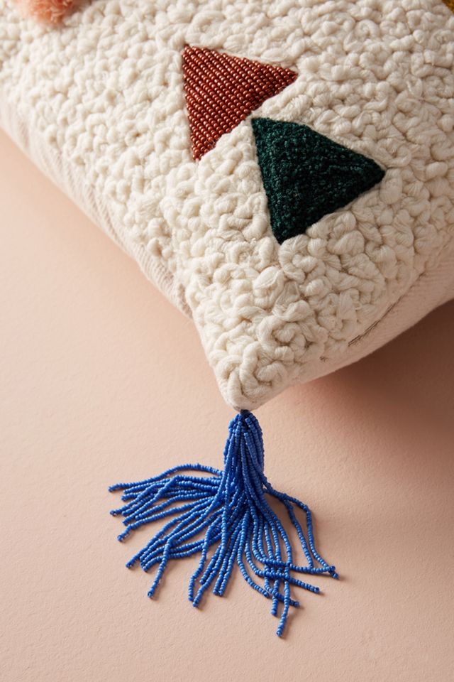Embellished Shape Study Cushion | Anthropologie UK