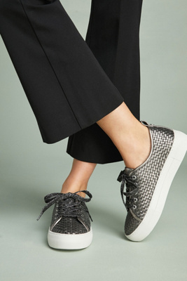 J/Slides Artsy Woven Sneakers | Anthropologie