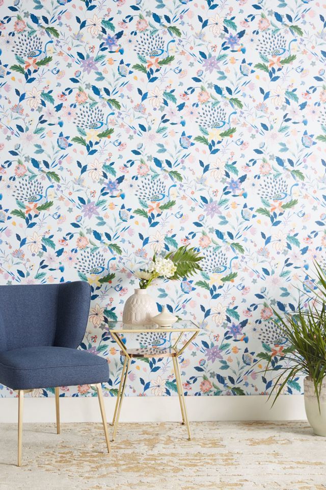 Anthropologie Sylvia Wallpaper | AnthroLiving