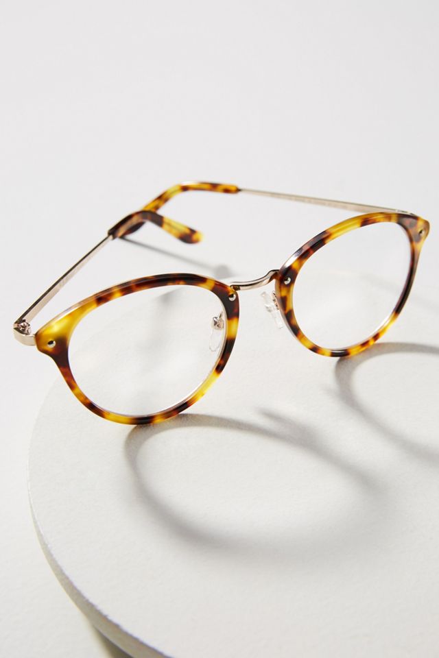 Eloise Tortoise Round Reading Glasses | Anthropologie
