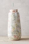 Distressed Rose + Vine Terracotta Vase | AnthroLiving