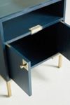 Ingram Glass Top Nightstand | AnthroLiving
