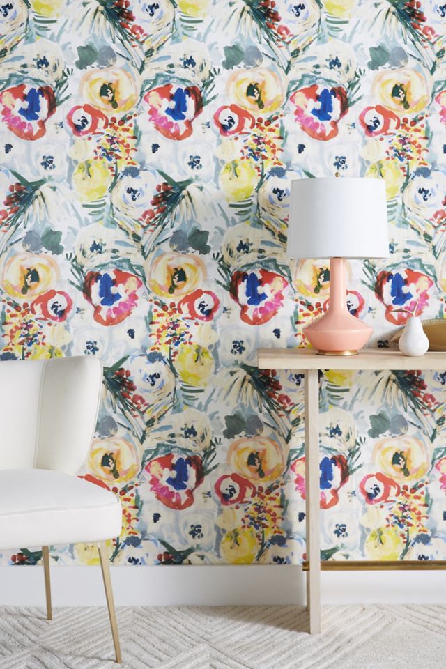 Anthropologie Floral Wallpaper