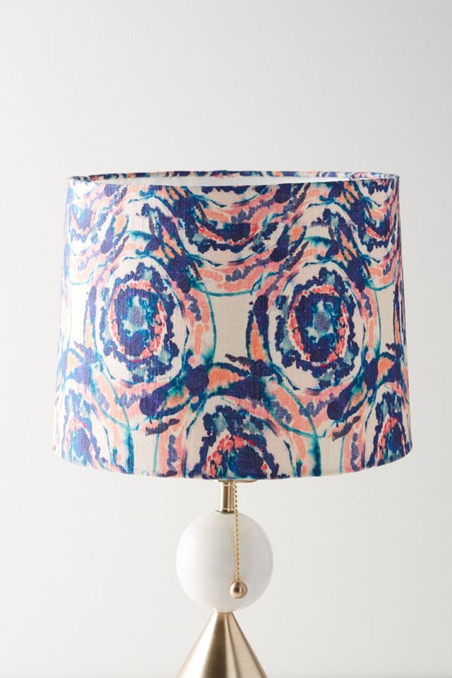 Painted Ripple Lamp Shade | Anthropologie