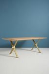 Brass Inlay Dining Table | Anthropologie UK