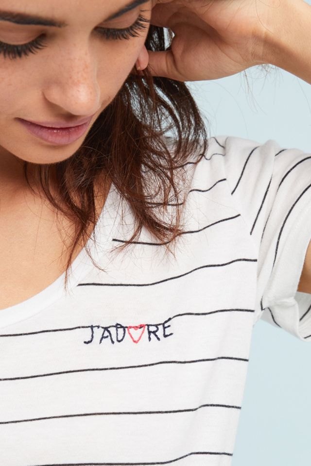 Sundry J'Adore Graphic Tee | Anthropologie