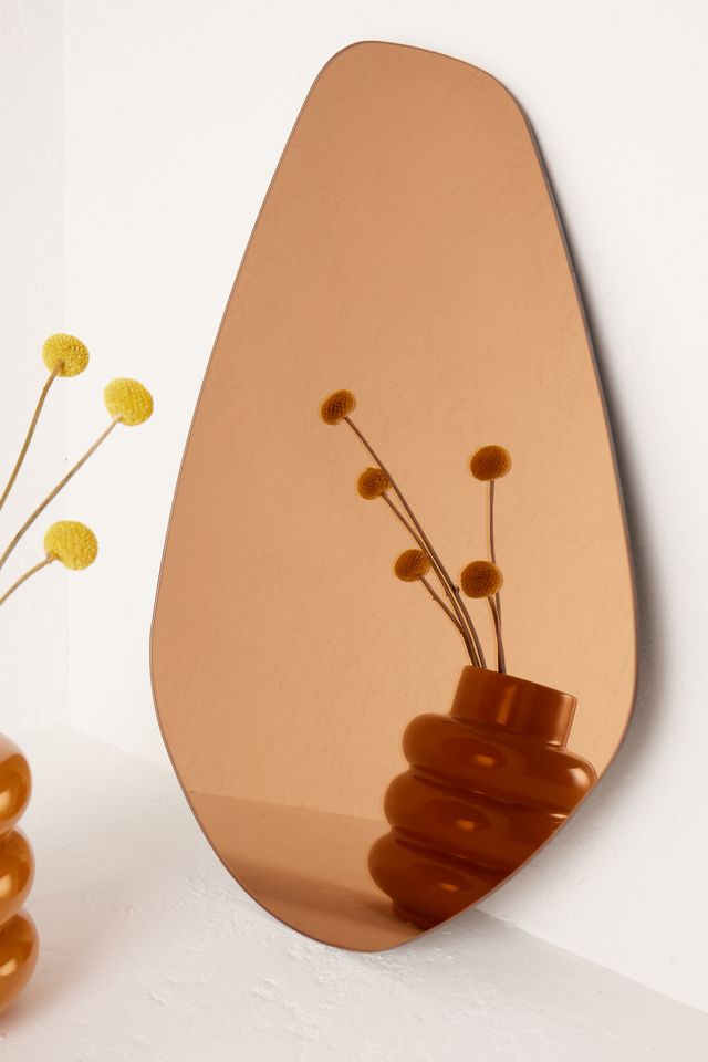 Organic Tinted Oval Wall Mirror | Anthropologie UK