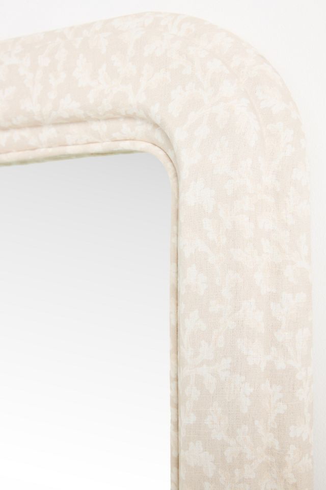 Jodi Upholstered Fabric Mirror | Anthropologie