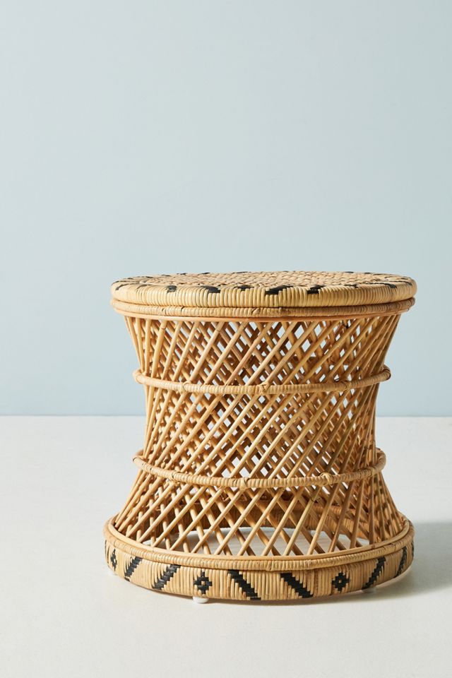 Woven Accent Table | AnthroLiving