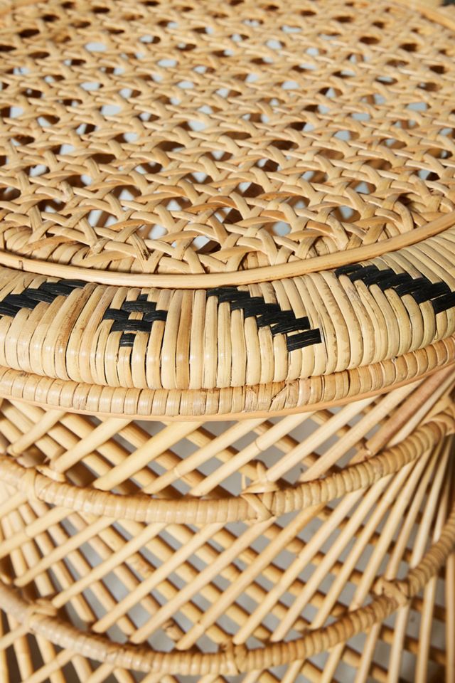 Woven Accent Table | AnthroLiving