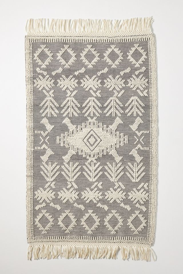 Hand-Tufted Lochan Bobble Rug | Anthropologie UK