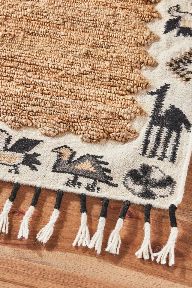 Flatwoven Ayla Jute Rug | Anthropologie