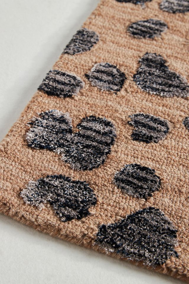 Hand-Tufted Chester Leopard Print Rug | Anthropologie UK