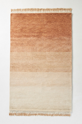 Hand-Tufted Redwood Rug Swatch | Anthropologie