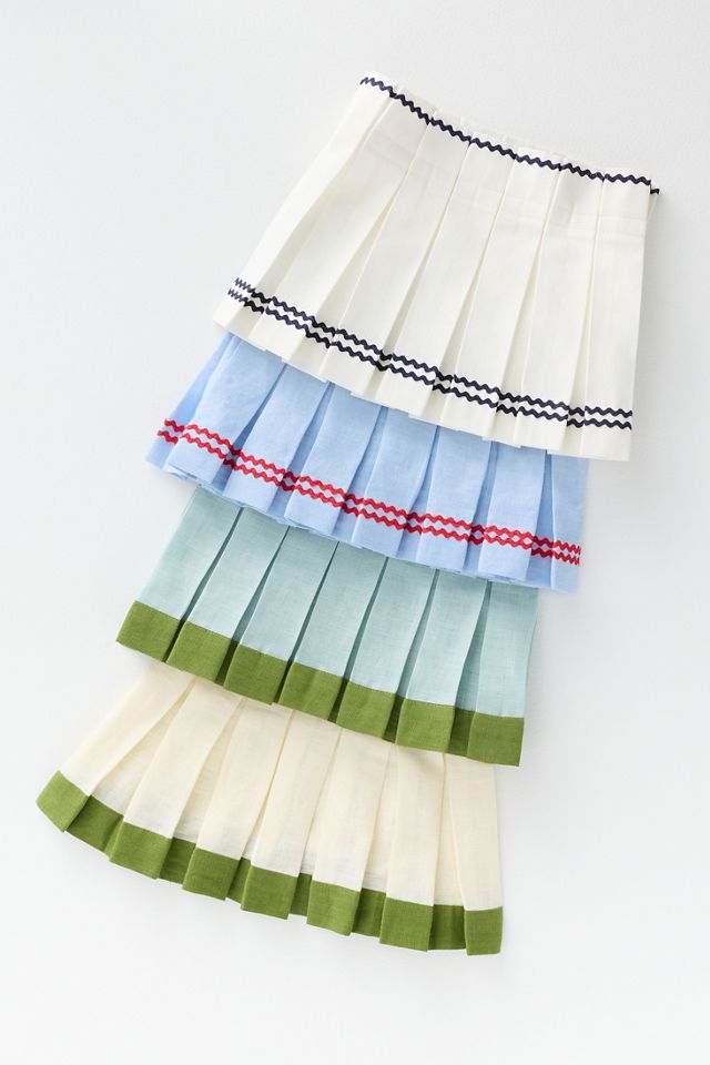 Cielle Home Box Pleat Fabric Lamp Shade and Slipcover | AnthroHome