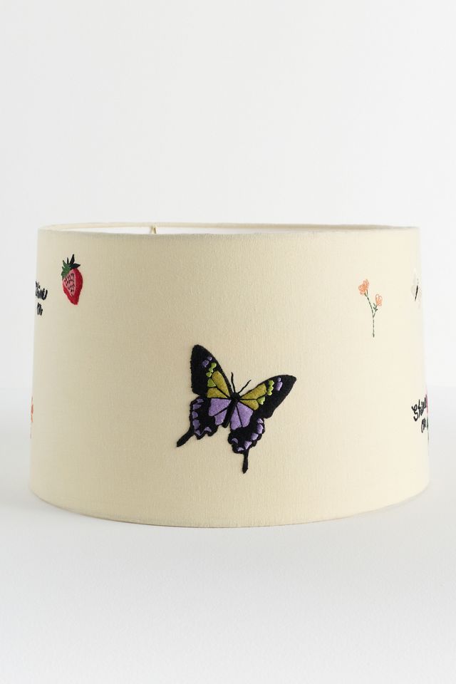 Printed Fabric Lamp Shade | Anthropologie UK