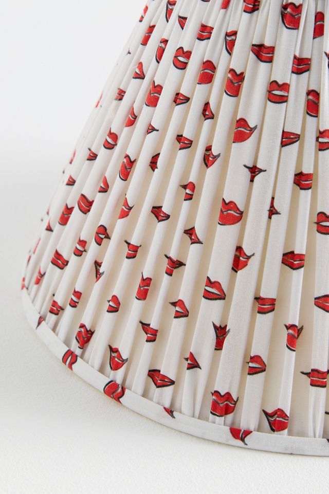 Pooky Empire Shirred Fabric Lamp Shade | AnthroHome