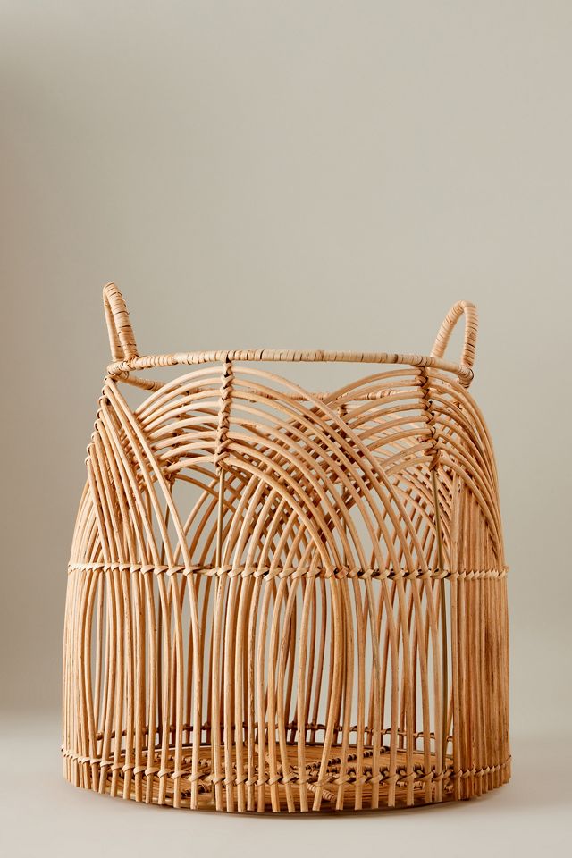 Cozy Living Mari Rattan Basket, Set of 2 | Anthropologie UK