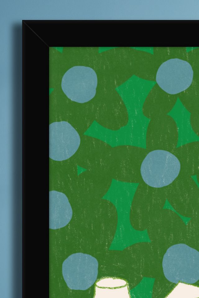 Still Life in Green by Sarah Golden Wall Art | Anthropologie UK