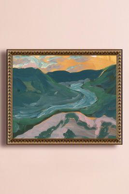 Tennessee River View by Eleanor Baker Wall Art | Anthropologie UK
