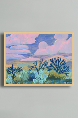 Pink Texas Sunset by Eleanor Baker Wall Art | Anthropologie UK