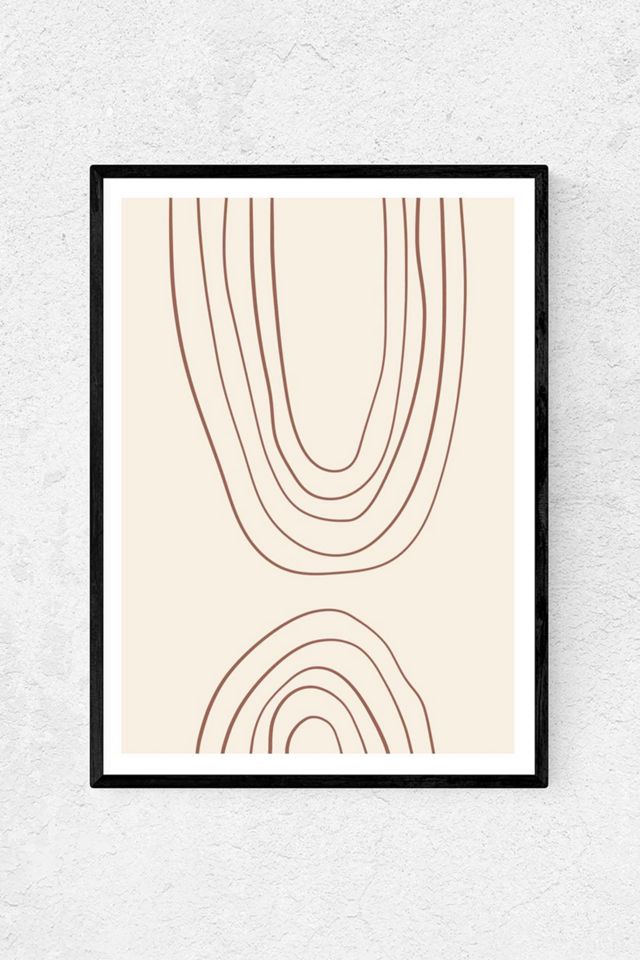 Abstract Lines Wall Art | Anthropologie UK