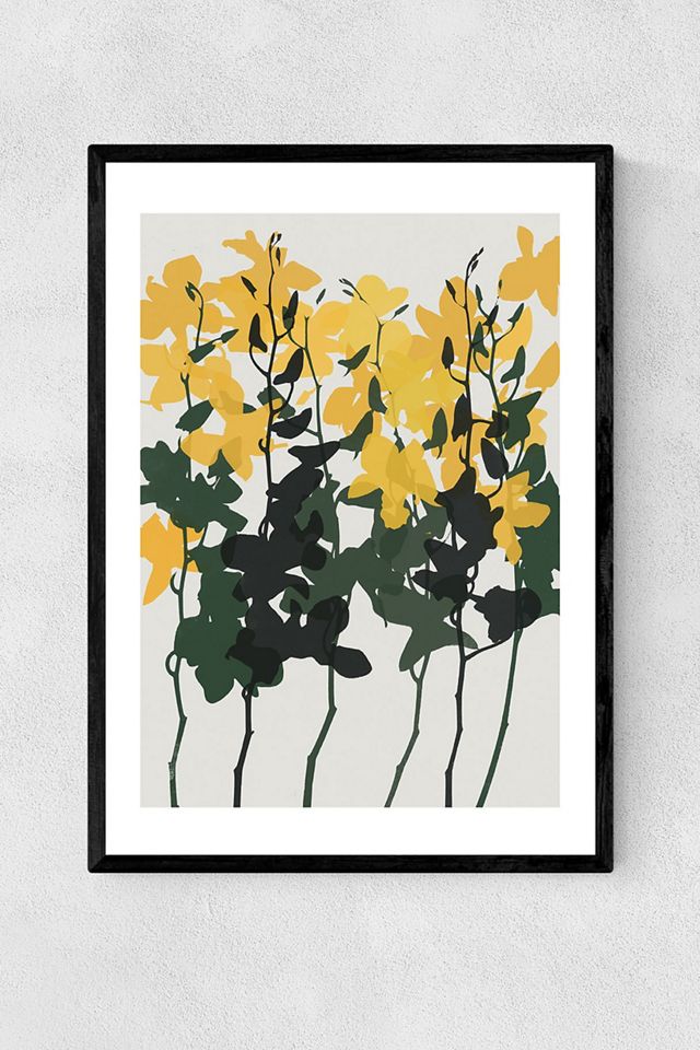 Garima Dhawan Orchids 7 Wall Art Print | Anthropologie UK