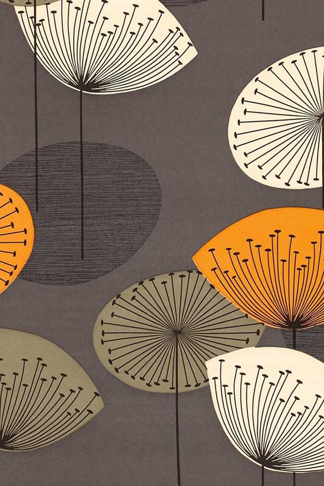 Sanderson Dandelion Clocks Wallpaper | Anthropologie UK