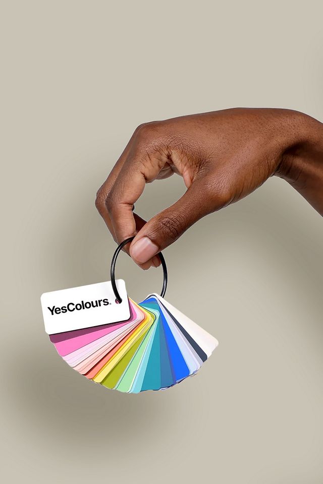 YesColours Colour Swatch Keyring | Anthropologie UK