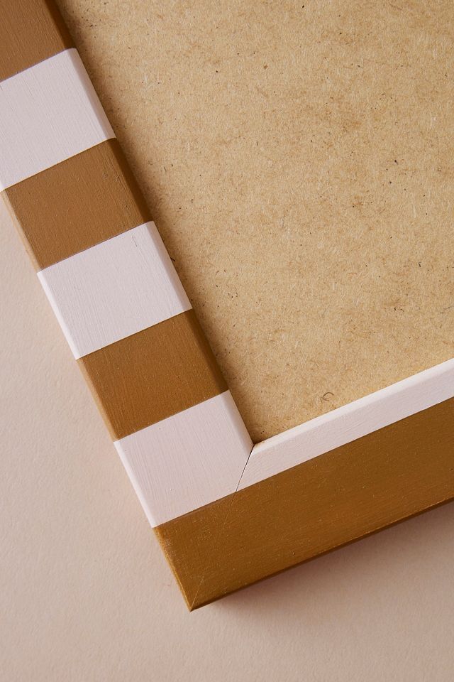 All The Things Shell & Mustard Candy Cane A3 Frame | Anthropologie ES