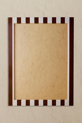 All The Things Chestnut & Mallow Candy Cane A3 Frame | Anthropologie UK